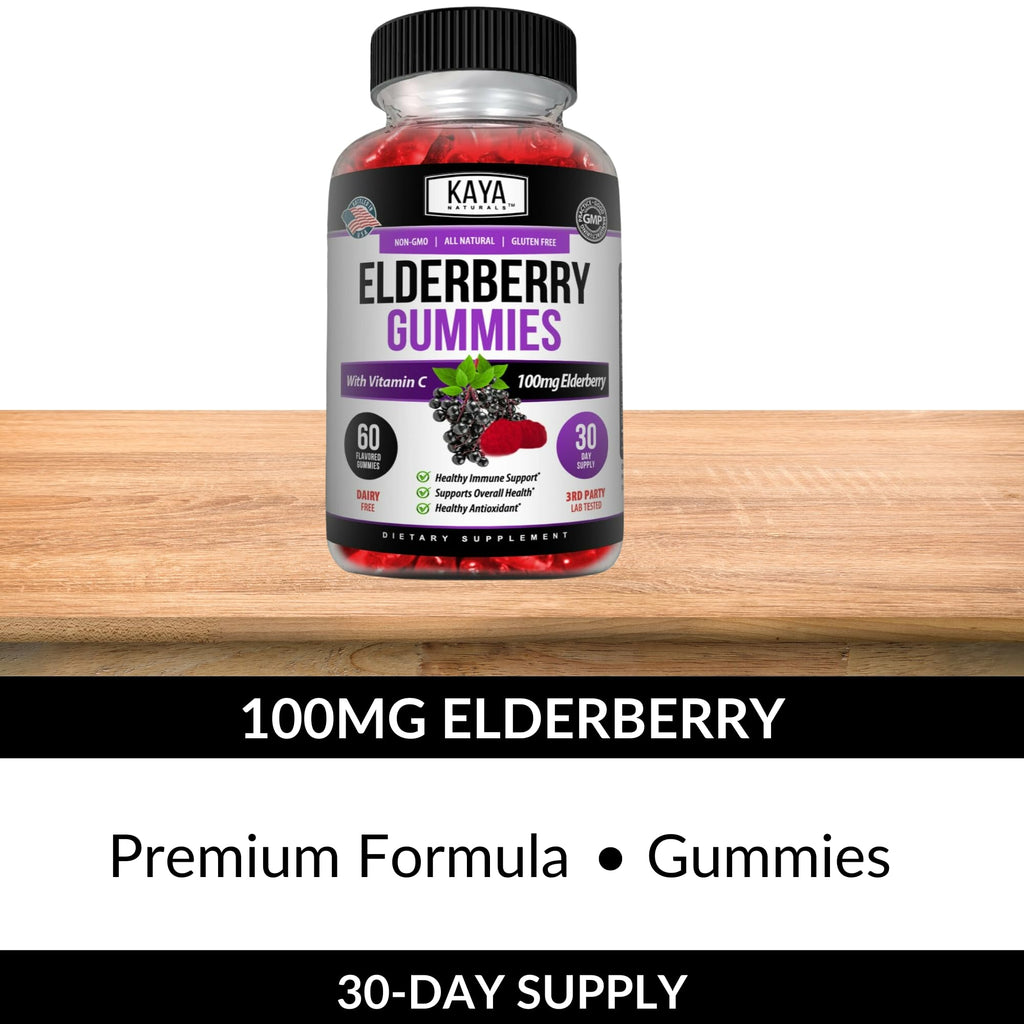 delicious elderberry gummies for kids