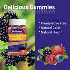 Delicious elderberry gummies for kids
