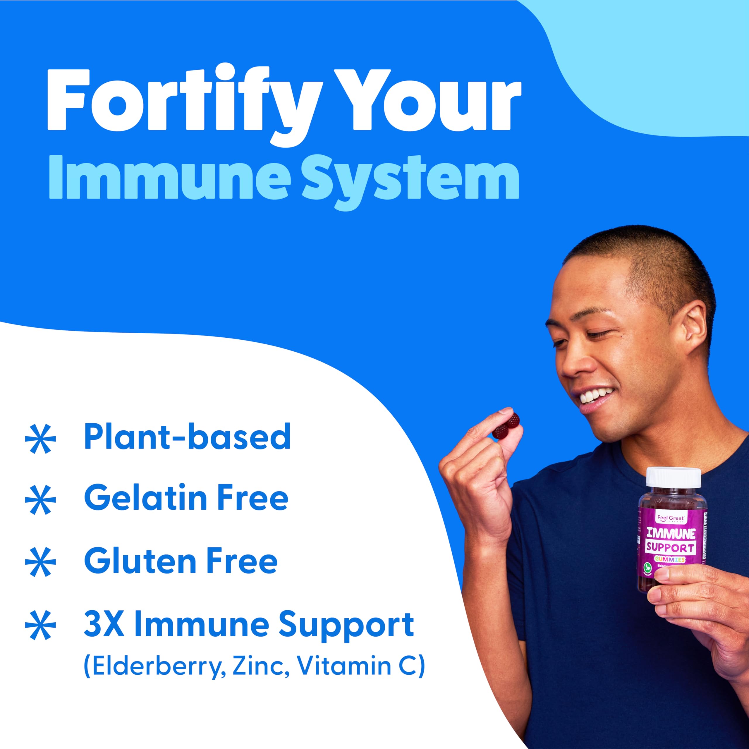 Delicious elderberry gummies for kids