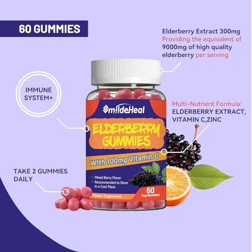 delicious elderberry gummies for kids