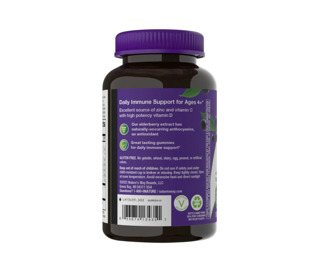Delicious elderberry gummies for kids