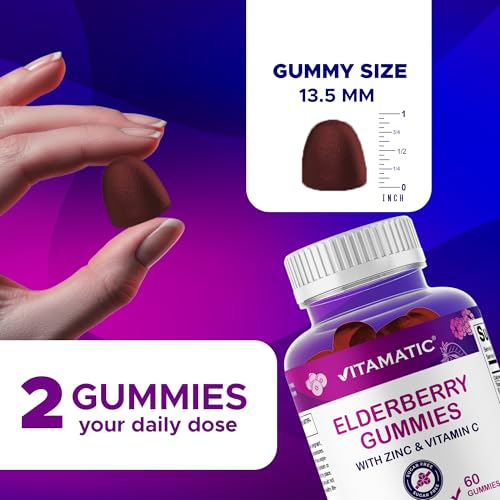 Delicious elderberry gummies for kids