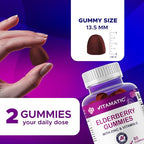 Delicious elderberry gummies for kids