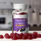Delicious elderberry gummies for kids