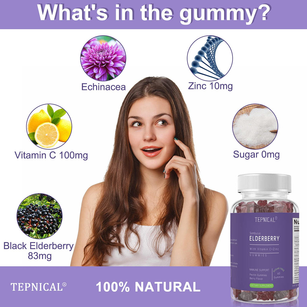 delicious elderberry gummies for wellness