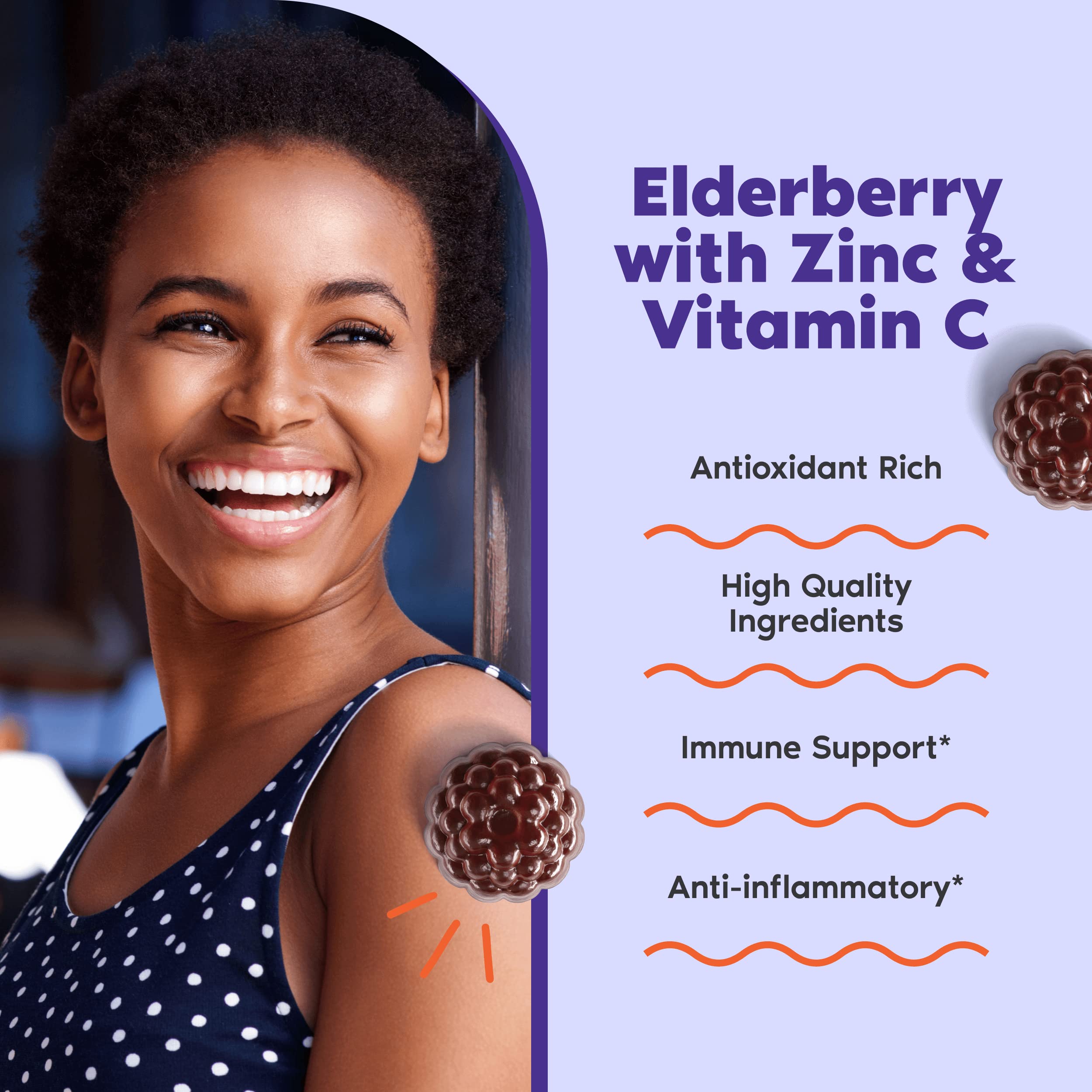 delicious elderberry gummies for wellness