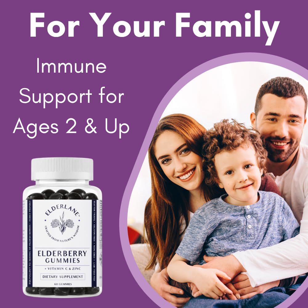 delicious elderberry gummies for wellness