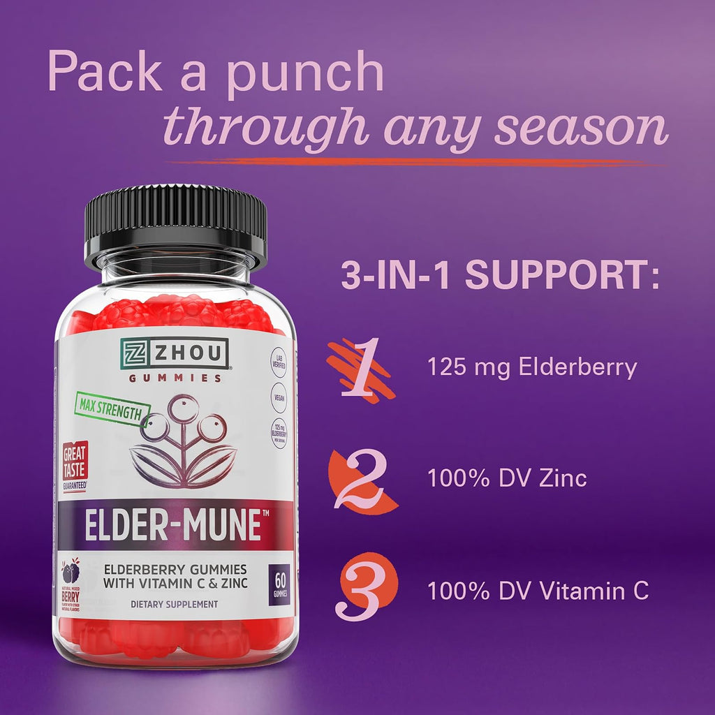delicious elderberry gummies for wellness
