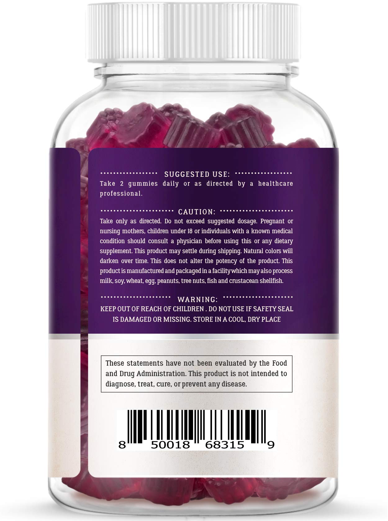 delicious elderberry gummies with coconut oil