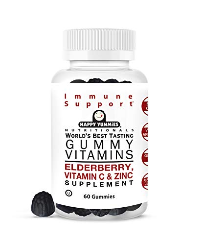 delicious elderberry gummies with vitamin C