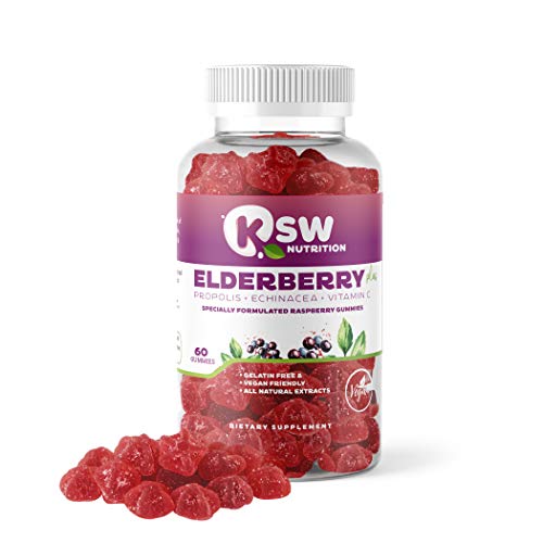 delicious elderberry gummy daily supplement