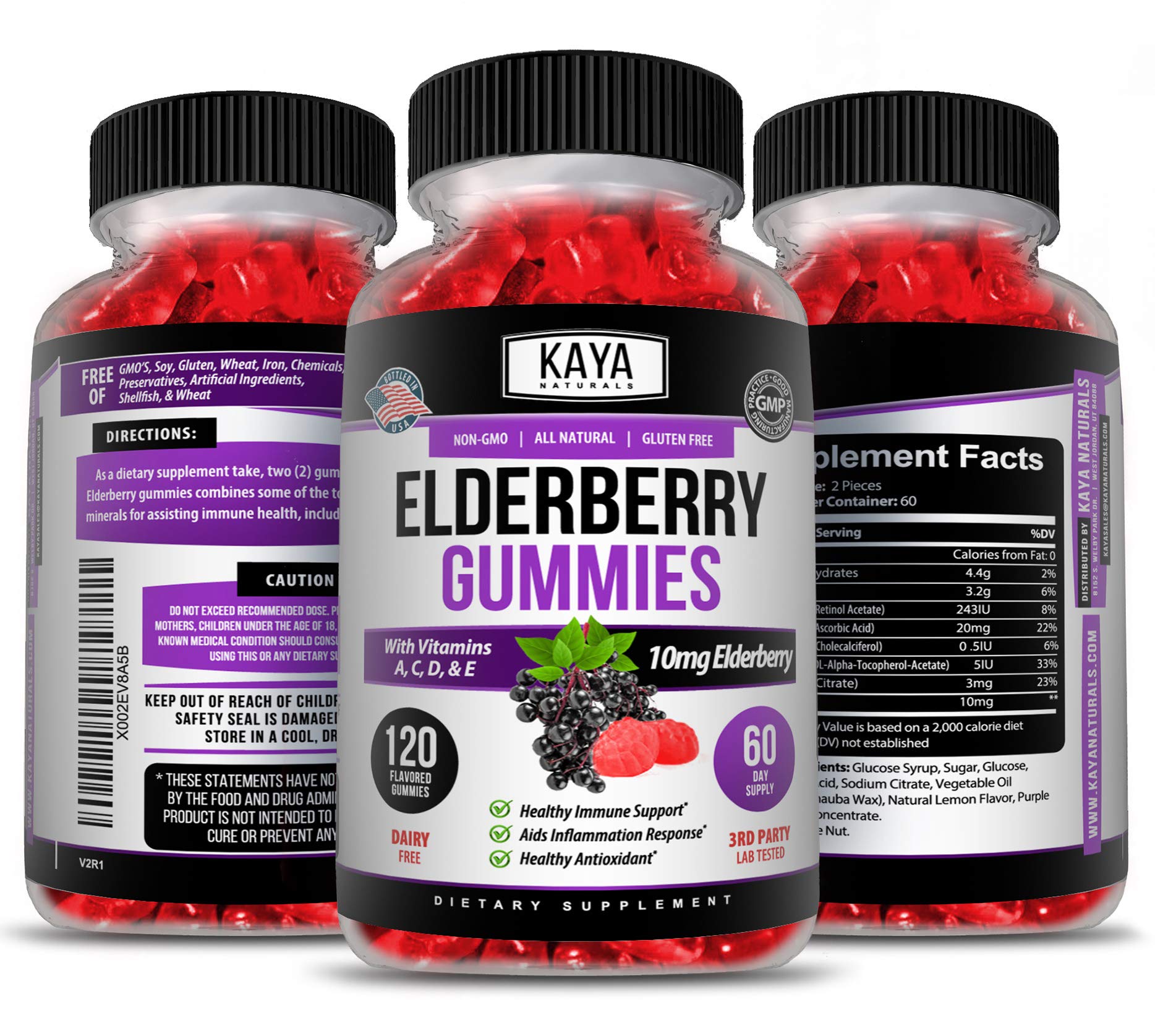 delicious elderberry gummy for kids
