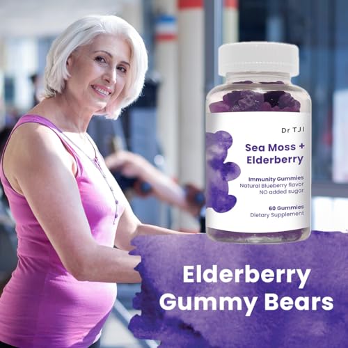 delicious elderberry gummy immune support