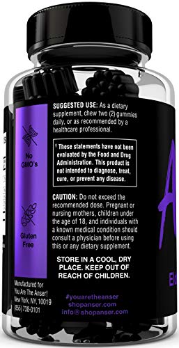 delicious elderberry gummy snacks