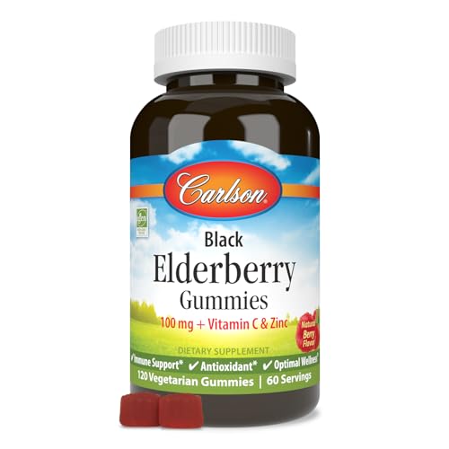 Delicious elderberry gummy supplement for kids