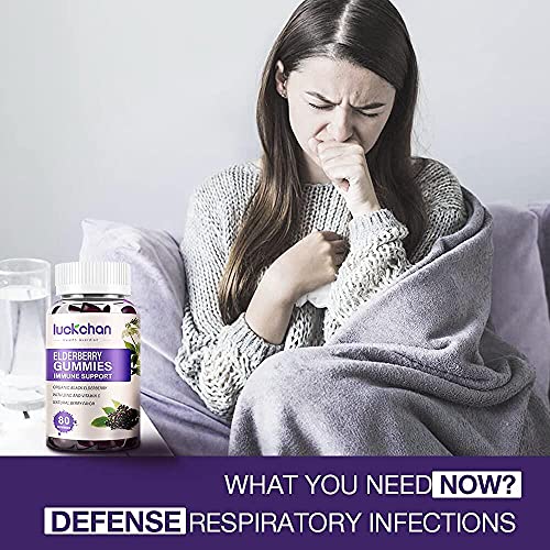 Delicious elderberry gummy supplements