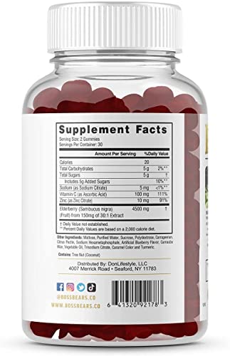 delicious elderberry gummy vitamins