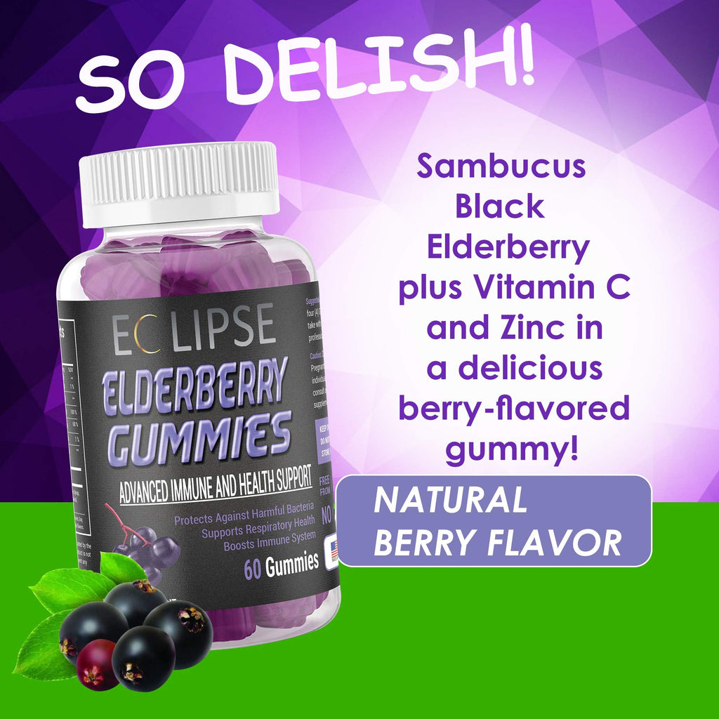 delicious elderberry gummy vitamins