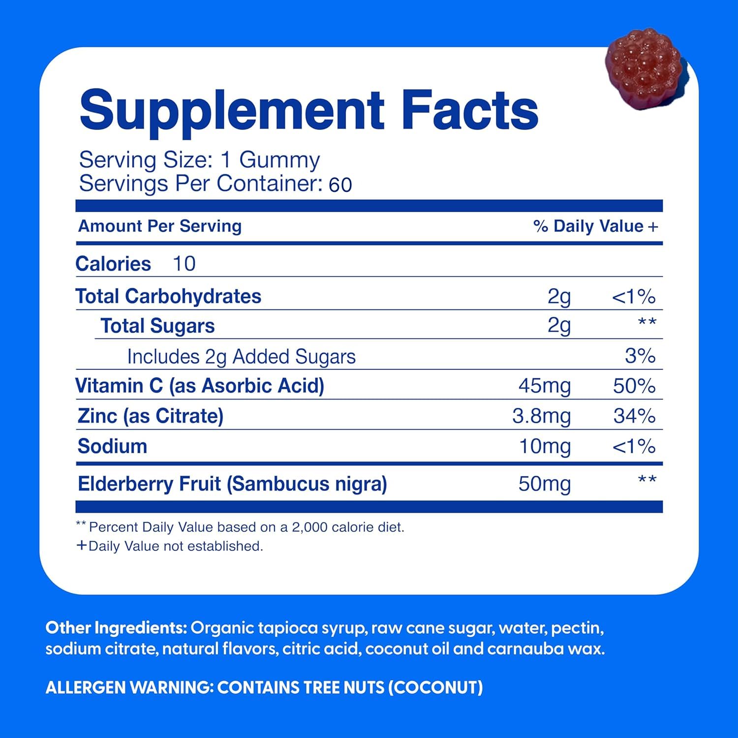 delicious elderberry gummy vitamins
