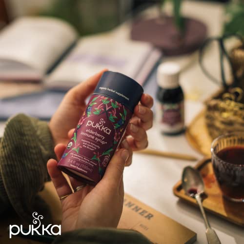 delicious elderberry herbal infusion