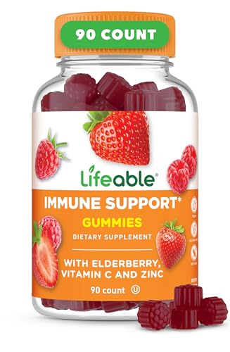 Delicious elderberry immune support gummies