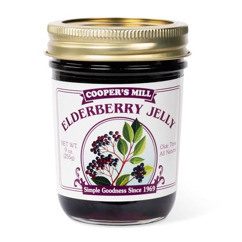 Delicious elderberry spread for toast