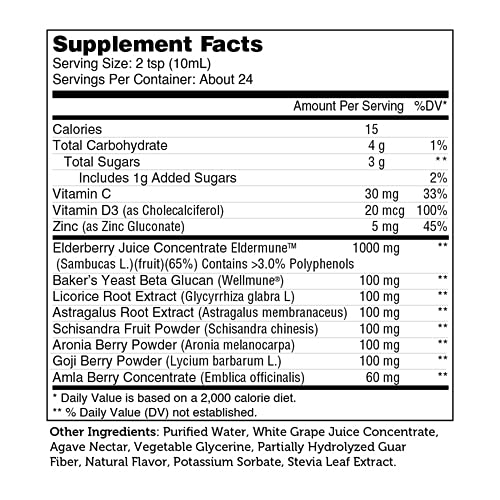 Delicious elderberry support for kids