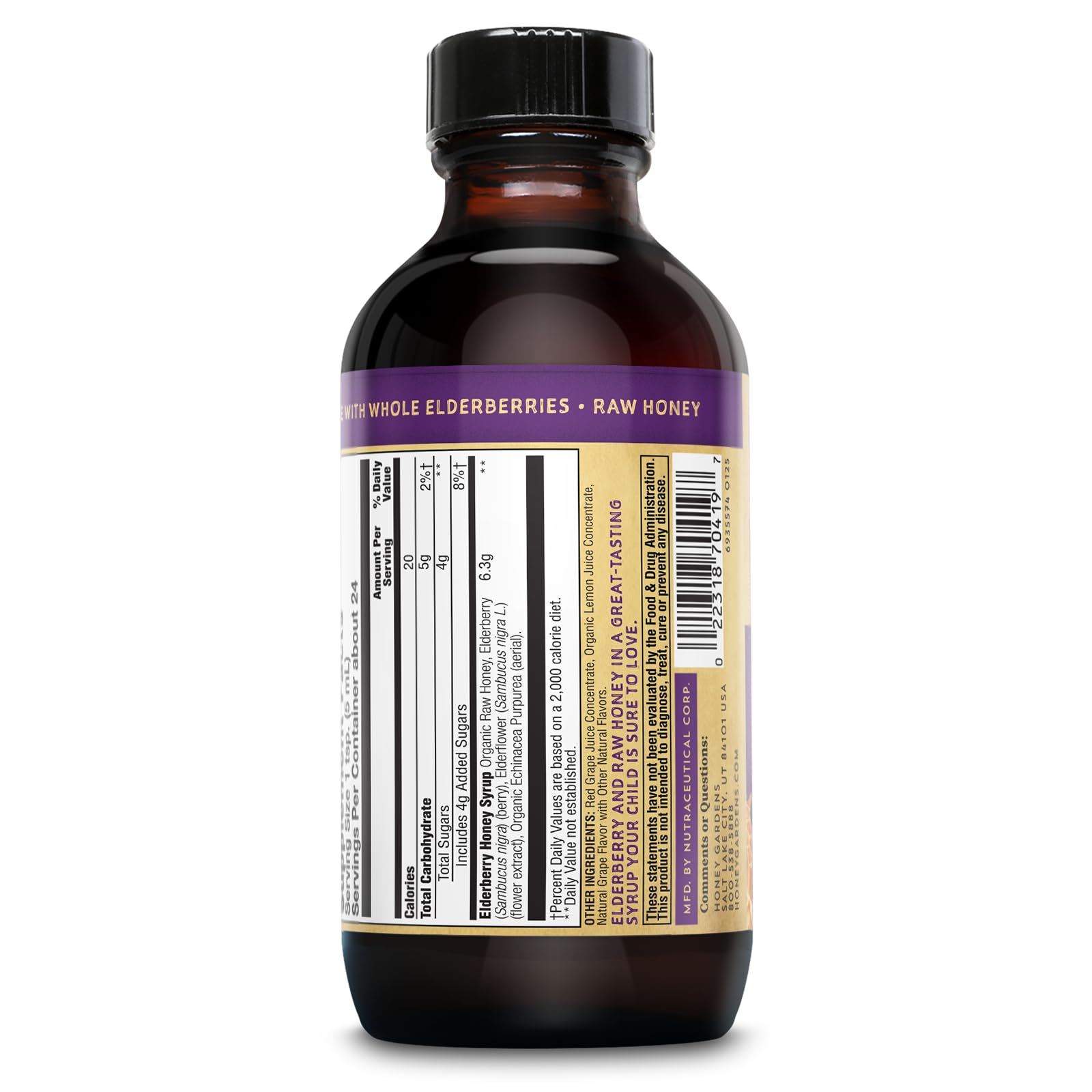 delicious elderberry syrup for children