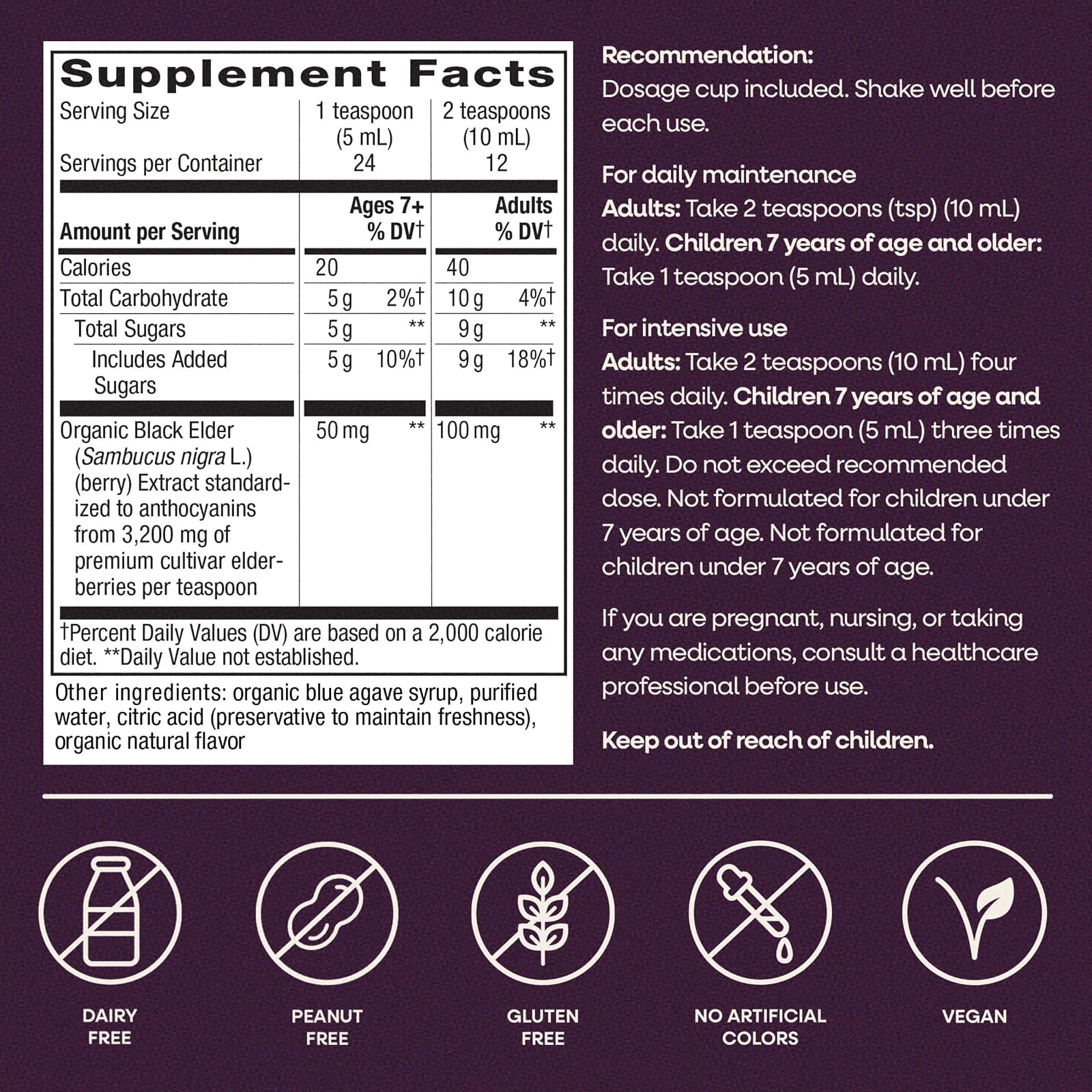 delicious elderberry syrup for daily use