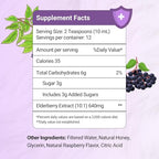 delicious elderberry syrup for families