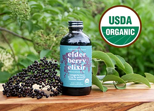 delicious elderberry syrup for smoothies