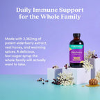 delicious elderberry syrup for wellness