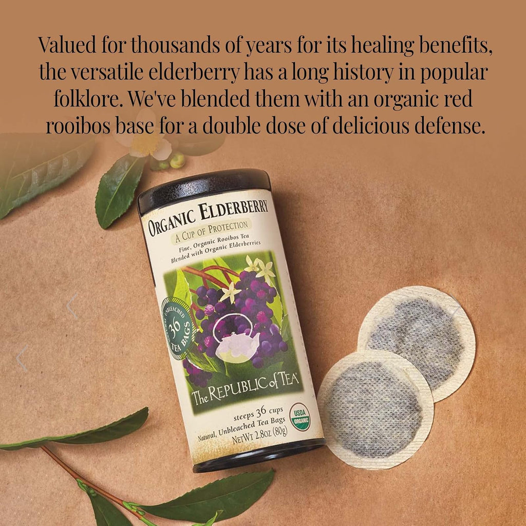 delicious elderberry tea for kids