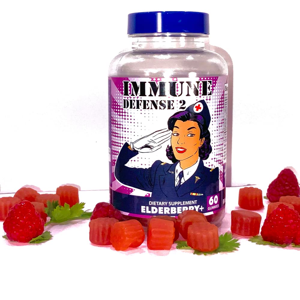 delicious elderberry vitamin C gummies