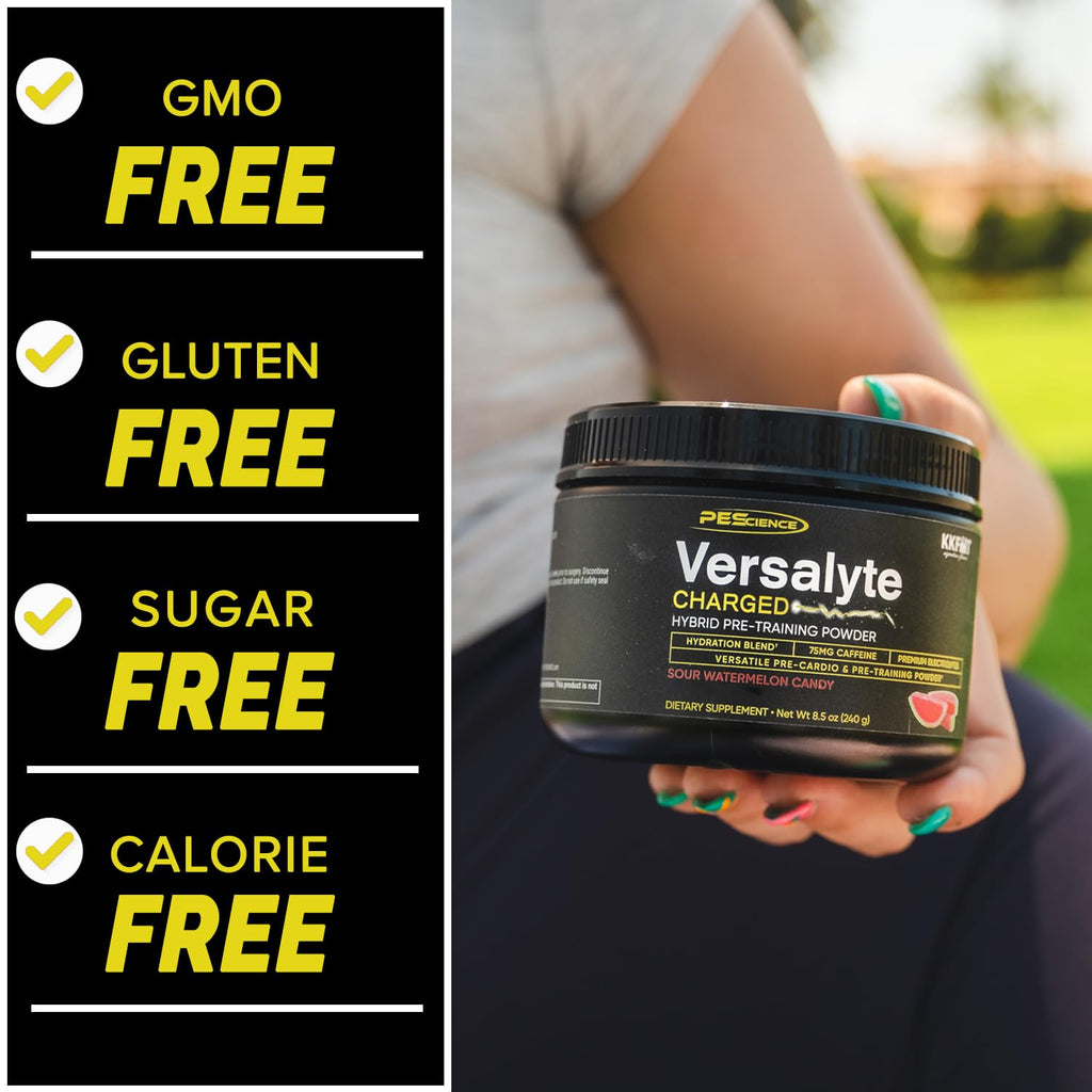 Delicious electrolyte drink mix for workouts