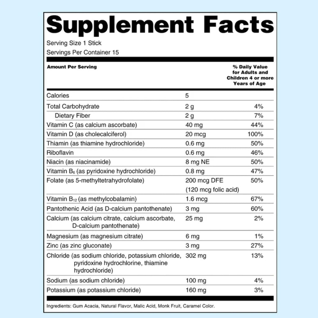 delicious electrolyte drink mix