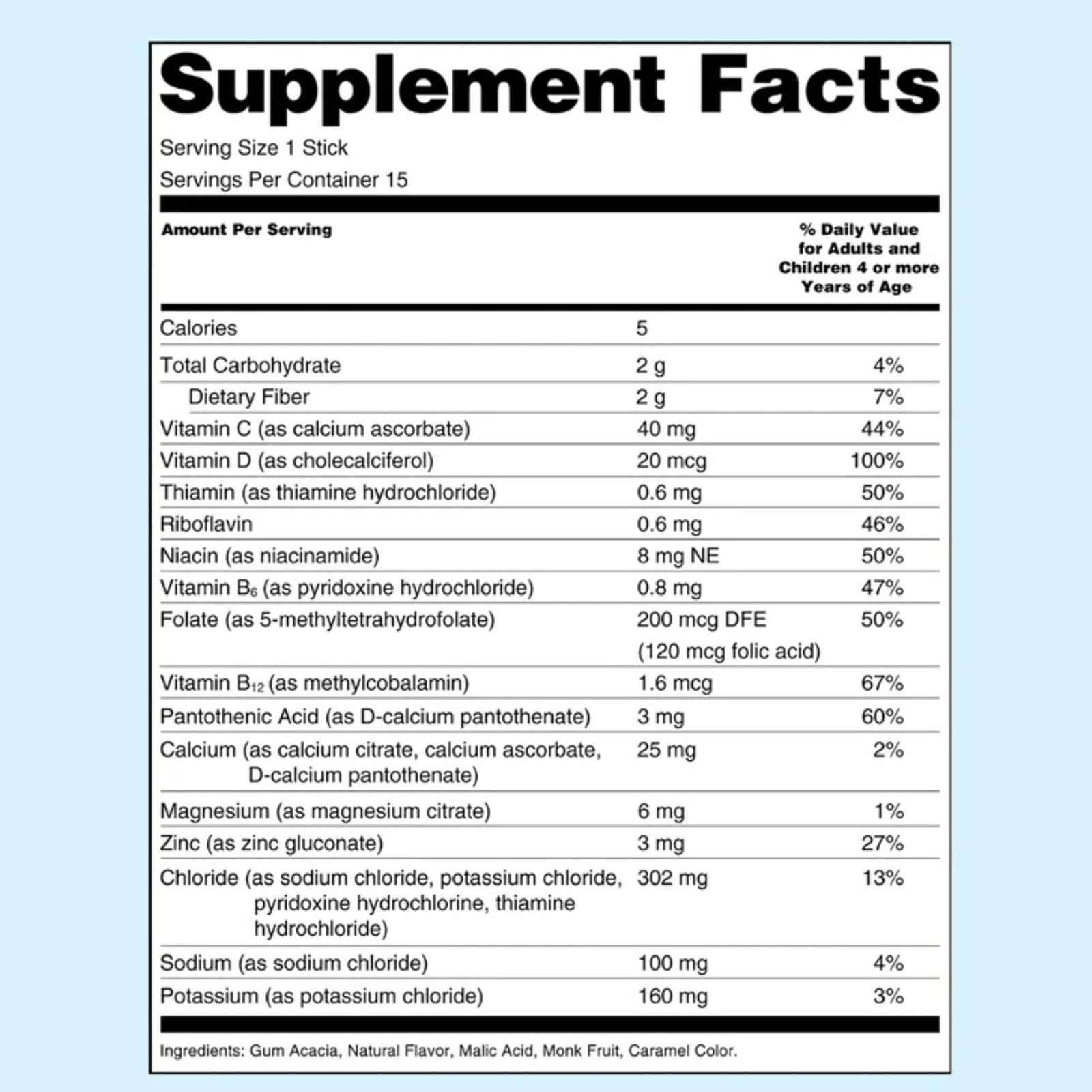 delicious electrolyte drink mix