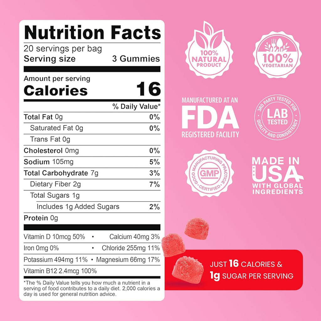 delicious electrolyte gummies for energy