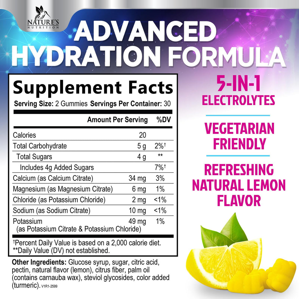 delicious electrolyte gummies for hydration