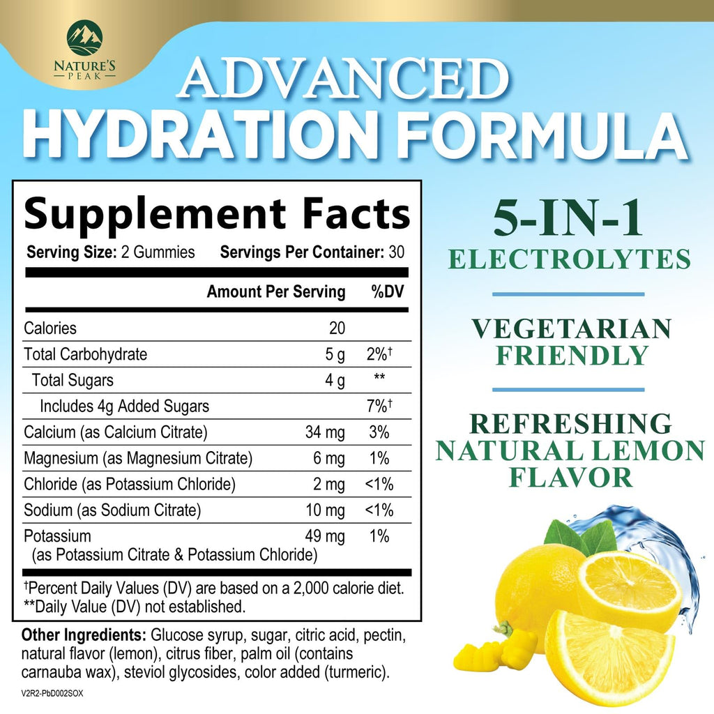 delicious electrolyte gummies for hydration