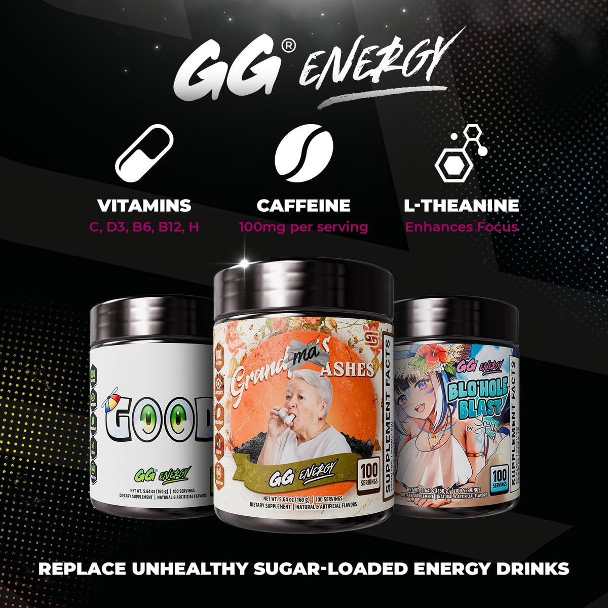 Delicious energy for gamers