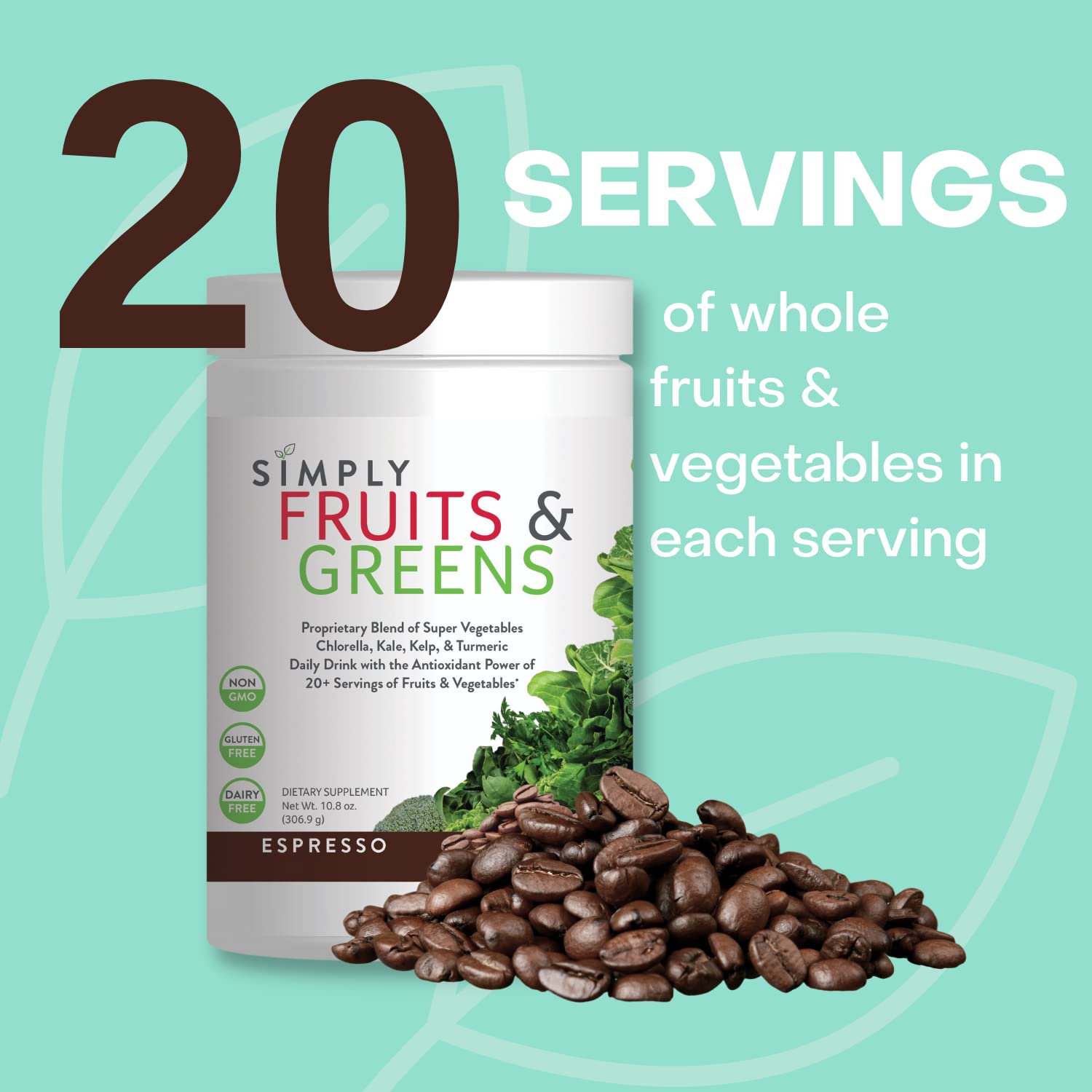 delicious espresso-flavoured health powder
