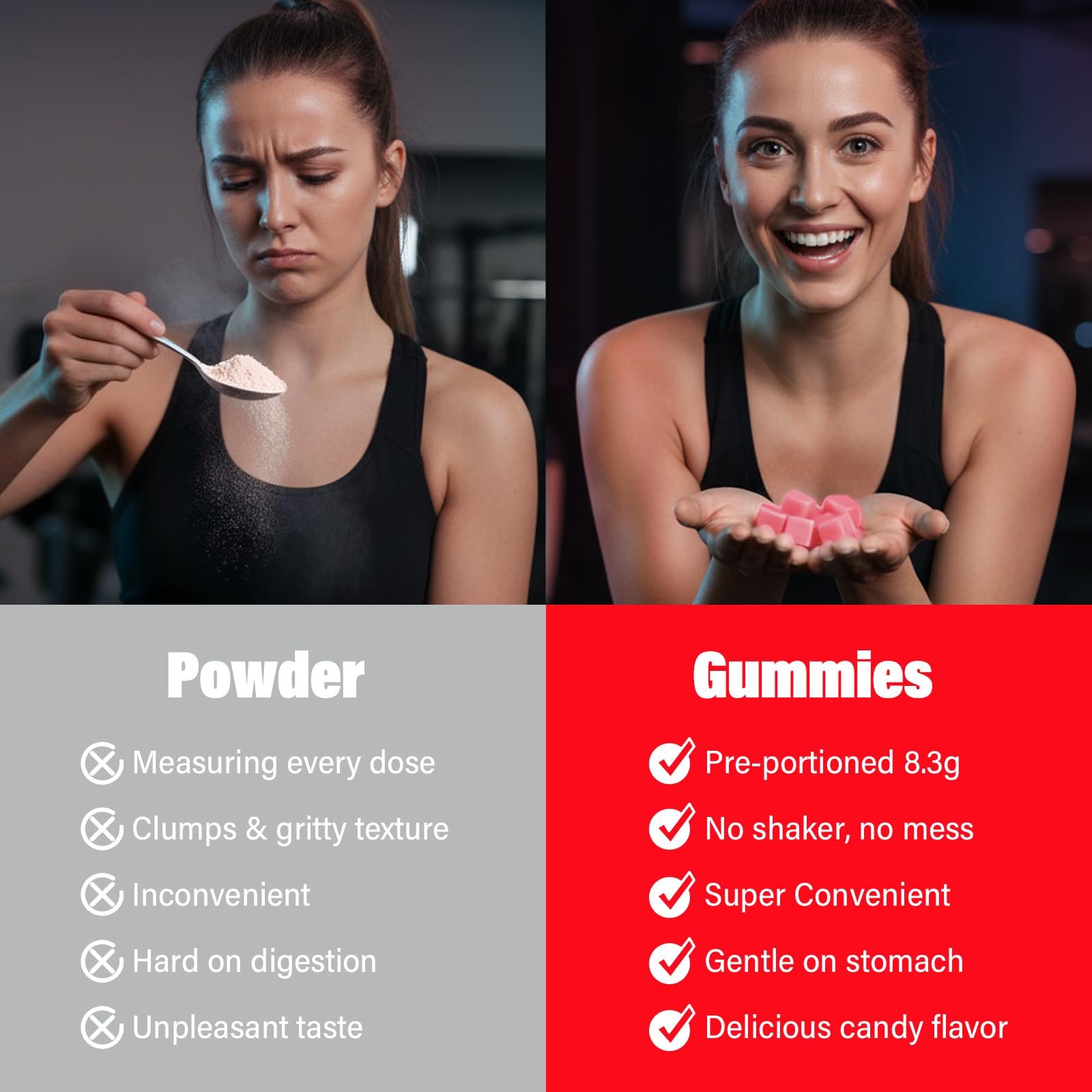 Delicious essential amino acid snacks