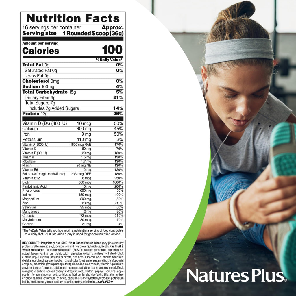 delicious exotic fruit protein supplement