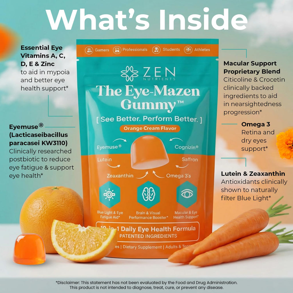Delicious eye vitamins for adults