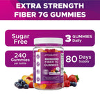 Delicious fiber gummies for daily use