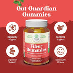 Delicious fiber gummies for digestion