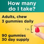 Delicious fiber gummies for gut health