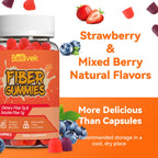 delicious fiber gummies for gut support