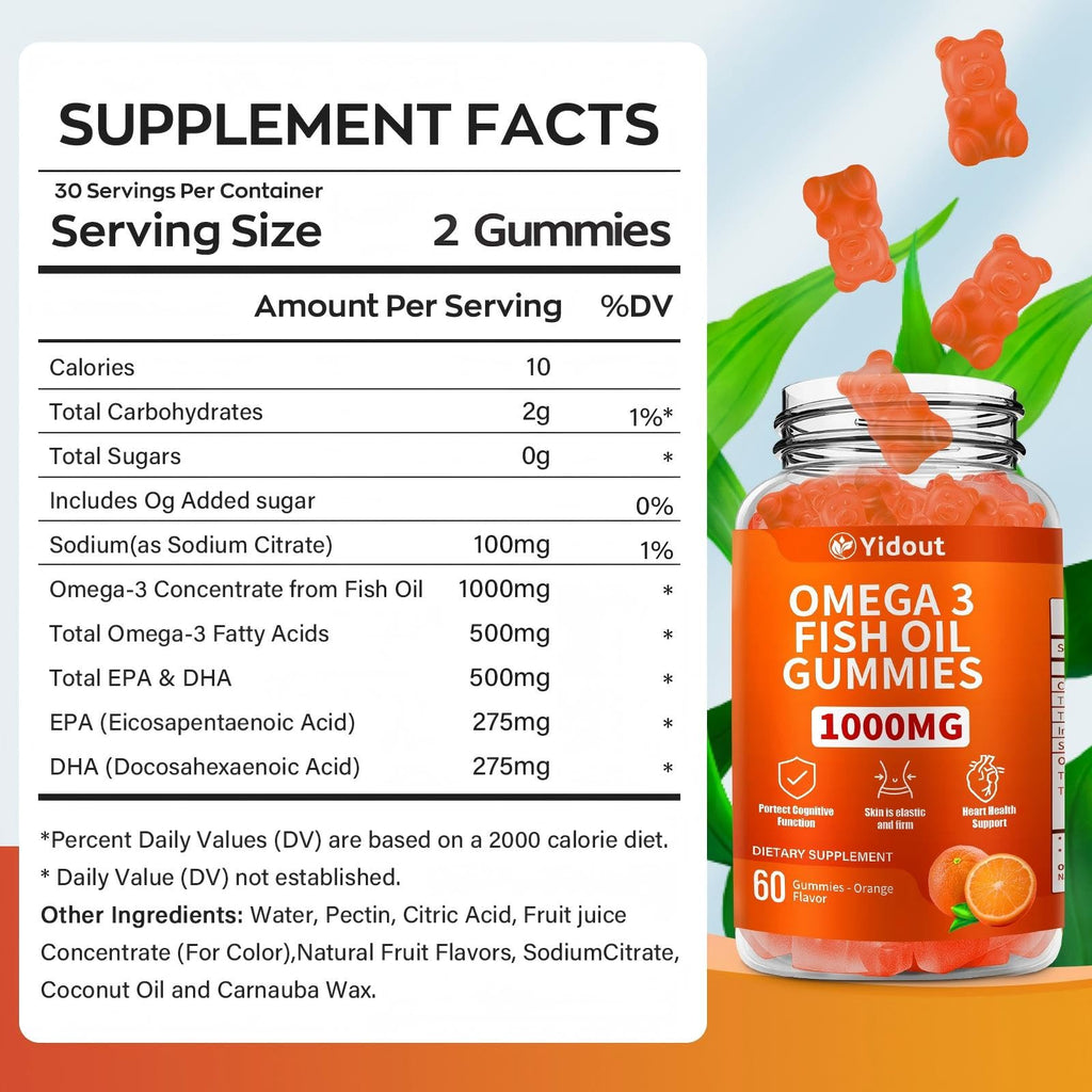delicious fish oil gummy supplements
